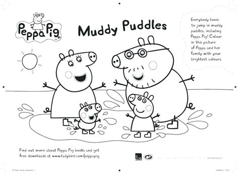 Peppa Pig And Friends Coloring Pages At Getdrawings Free Download