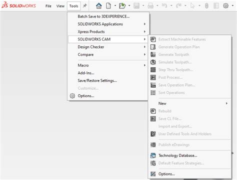 What Is The Solidworks Cam Technology Database