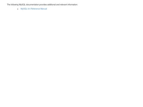 Mysql Documentation Deploying Mysql Database On Dell Powerflex With