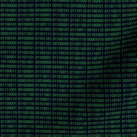 Spoonflower Fabric Black Green Computer Science Binary Numbers Technology Gamer Programming