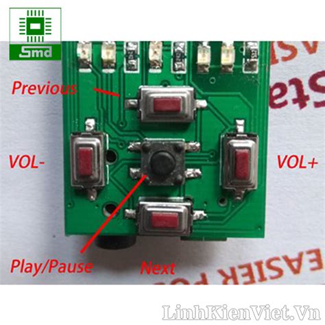 Đế Module Bluetooth Audio Ovc3860 Linh Kiện điện Tử Smd
