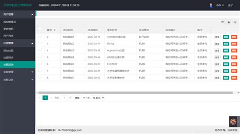 高校社团管理系统 Csdn博客