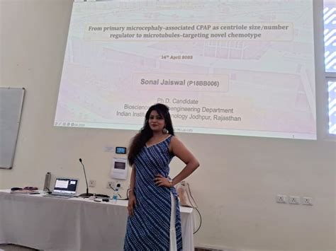 Dr Sonal Jaiswal On Linkedin Iitjodhpur Phdjourney Centrosomeandchemicalbiology Pslab