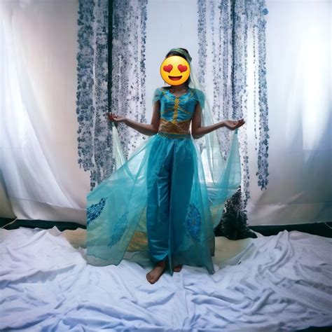 Princess Jasmin Costume Women S Fashion Dresses Sets Evening Dresses Gowns On Carousell