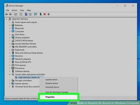 Ways To Resolve No Sound On Windows Computer WikiHow