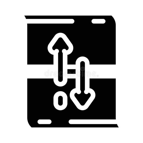 Scroll Hijacking Ux Ui Design Glyph Icon Vector Illustration Stock Vector Illustration Of Icon