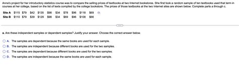 Solved Question T Determine The Test Chegg Com