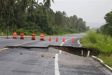 Hurricane Otis Highway To Zihuatanejo And Northern Bypass Reopened
