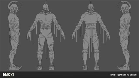 Artstation Mortal Kombat Xi Character Re Design Quan Chi Riccardo Pasquali Mortal Kombat