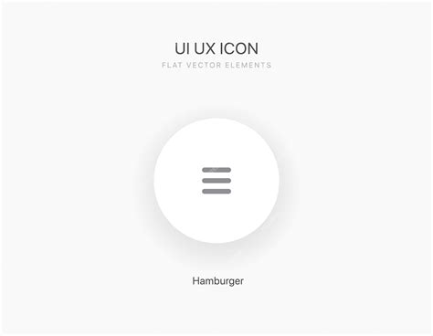 Premium Vector 3d Website Navigation Hamburger Menu Icon Website And