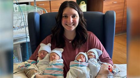 Alabama Couple Welcome Rare Quadruplets 2 Sets Of Identical Twins