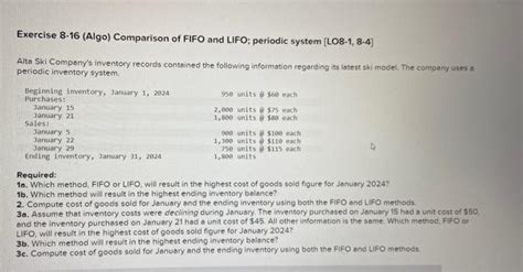 solved exercise 8 16 algo comparison of fifo and lifo