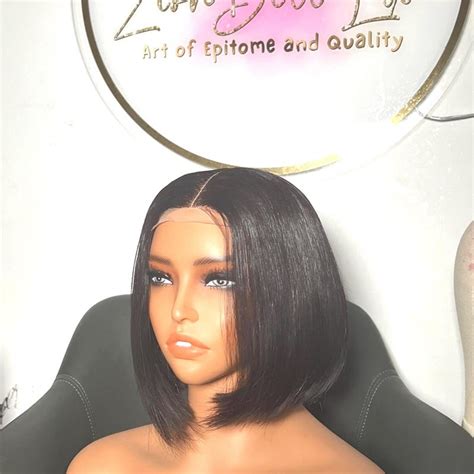 10 Inch Human Hair Wig Etsy