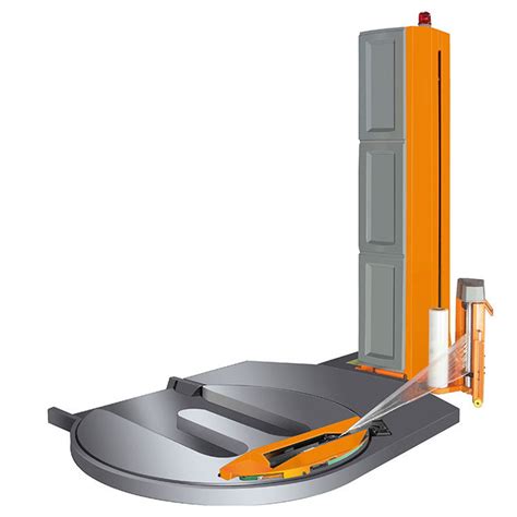 L Type Stretching Pallet Stretch Robot Wrapping Machine Robot Pallet Wrap Machine Robotic Pallet