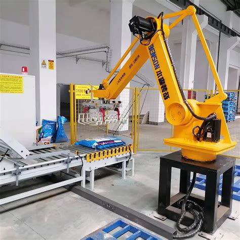 Industrial Palletizing Robot Pallet Type Classification Benson Robot