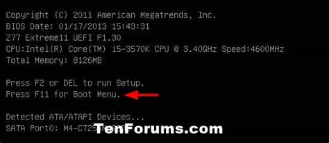 Boot From USB Drive On Windows PC Tutorials