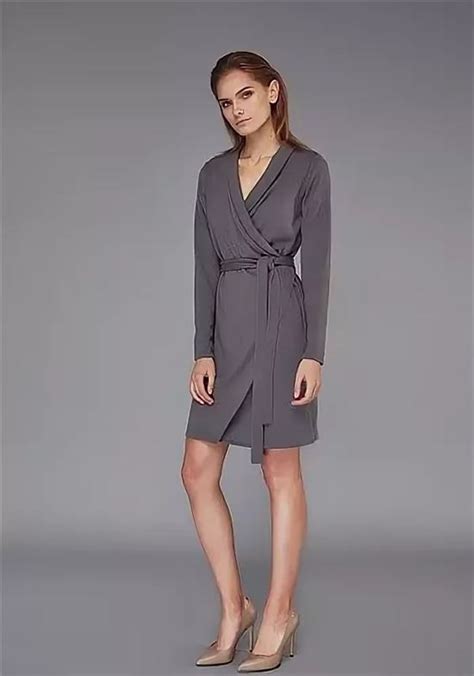 Платье Халат С Запахом Фото