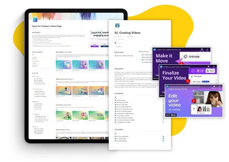 Notion For Teachers Modular Course Creator Notion Template