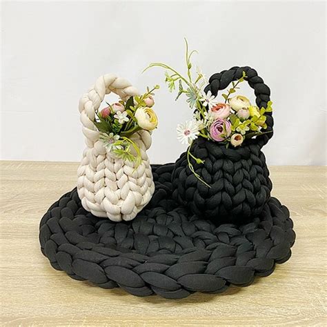 자이언트 얀 실 방석과 포춘가방 만들기 Diy 키트 키트야놀자