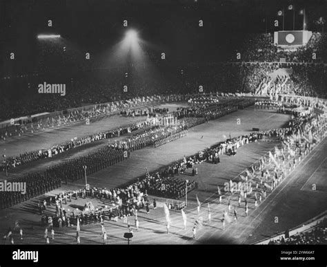 Opening Ceremony Of The Summer Olympic Games At The Stadium In Berlin