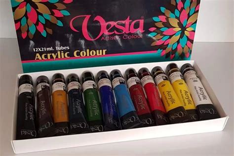 نقاشی روی لباس با رنگ اکلریک تستچی