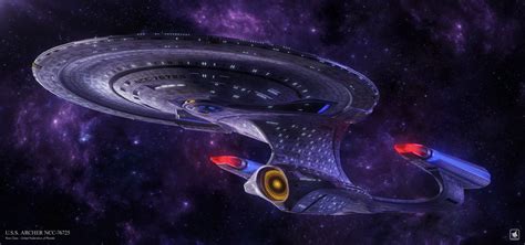 Uss Archer Ncc 76725 By Jetfreak 7 On Deviantart