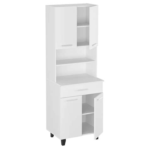 Шафа буфет Німфея альба Компаніт 64х50х185 1 см продаж ціна у Києві Розпашні шафи від 🐈