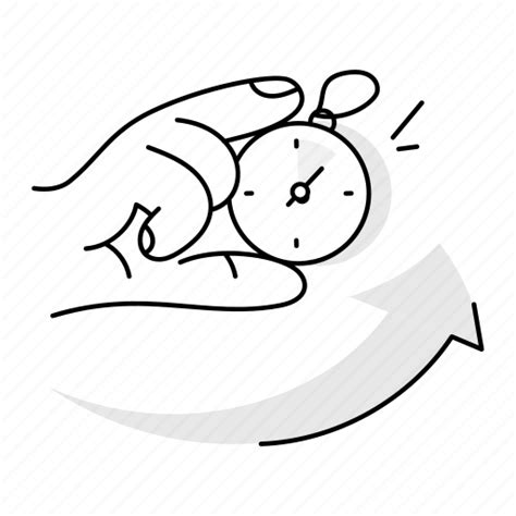 Work Time Work Deadline Deadline Stopwatch Timepiece Illustration Download On Iconfinder