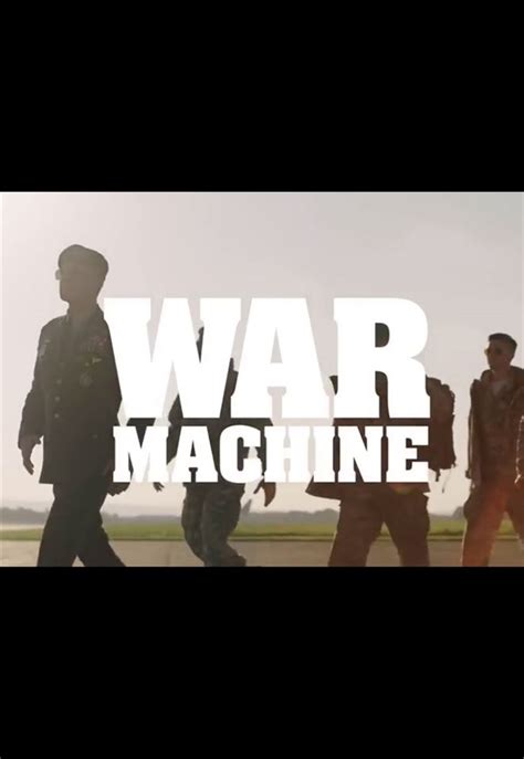 War Machine Netflix Movie Large Poster