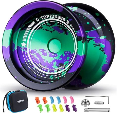 Magicyoyo V12 Finger Spin Yoyo Professional Responsive And Unresponsive Yoyo For