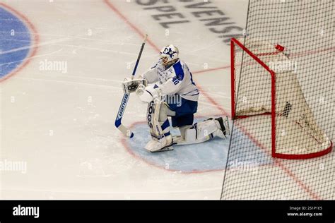 Gothenburg Sweden 4th Jan 2025 Goalkeeper Of Leksands If Mantas