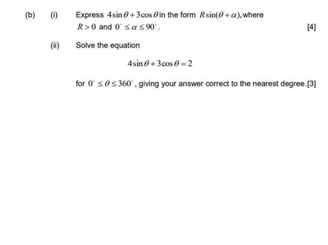 Sinx Cosx As Rsin X Y Sinx Cosx As Rsin X Y