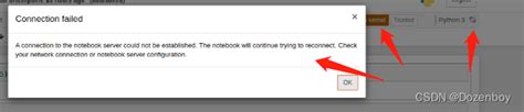 Jupyter 出现connecting To Kernel解决方法 Csdn博客