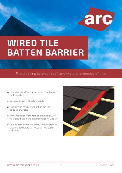 Wired Tile Batten Barrier Nbs Source