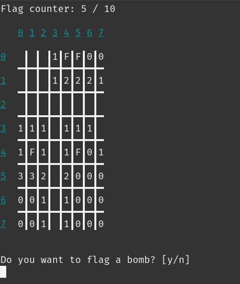 GitHub Petartzdravkov Mines Php Small Command Line Game Made With A