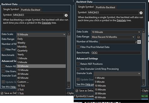 Varying Backtest Results Even With Tick By Tick Data And Other Granular