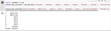 pandas map 和 applymap 如何使用Series 和 DataFrame 各有不同 Python 編程圖表