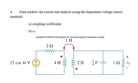 Solved Find Redraw The Circuit And Analyze Using The