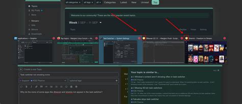 Task Switcher Not Showing Icons Kde Plasma Manjaro Linux Forum