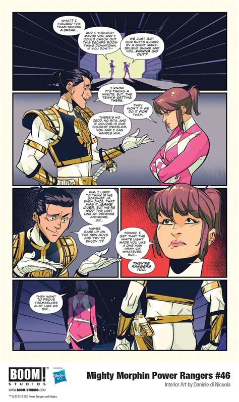 Check Out The Preview For MIGHTY MORPHIN POWER RANGERS 46 Now GeekTyrant Power Rangers Fan