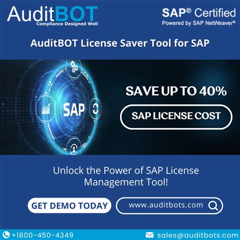 Ensuring Compliance In Your Sap License Auditing With Auditbot Sap License Saver Tool Blogsvivi