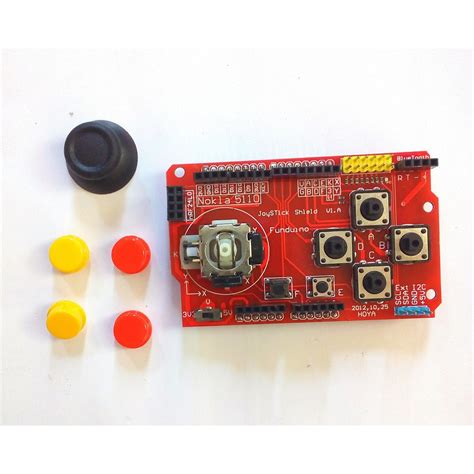 Jual Joystick Module Shield Gamepad Funduino For Control Arduino Uno Mega Shopee Indonesia