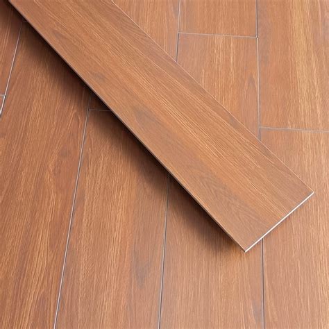 200x1000 매트 자기 나무 타일은 자기 꾸밈 없는 바닥 타일에 글레이즈를 발랐습니다