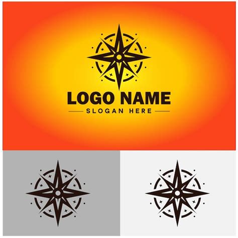 Premium Vector Compass Logo Icon Vector Art Graphics For Business Brand App Icon Direction