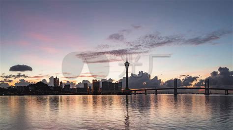 澳门城市风景延时 3840x2160 高清视频素材下载 编号 9826566 实拍视频 光厂 Vj师网