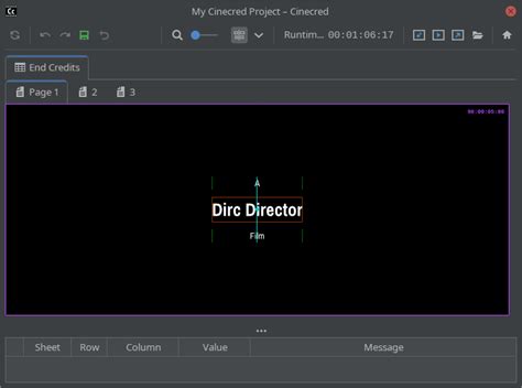 2 User Interface · Cinecred