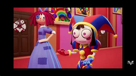 Реакция на анимацию от Glitch [удивительный цифровой цирк] Youtube