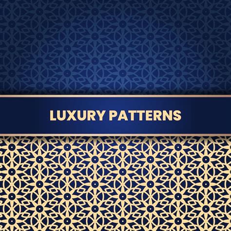 Islamic Arabic Gold Pattern Template Customdesigned