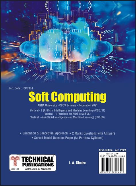 Buy Soft Computing For Be Anna University R21cbcs Vertical Vii Cse It Aiandds