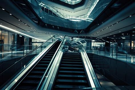 Premium Photo Passage In Multilevel Shopping Mall